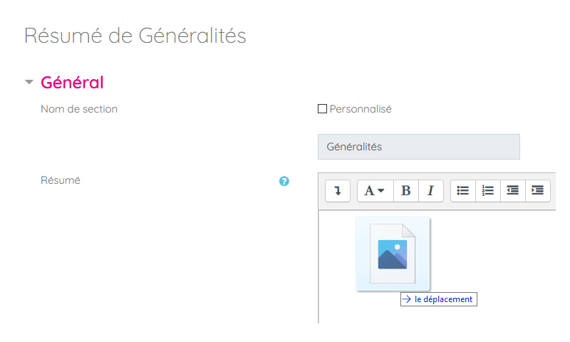 | Infos Moodle | Glisser-Déposer une image depuis l’éditeur - E ... | Infos Moodle | Glisser-Déposer une image depuis l’éditeur - E ...
