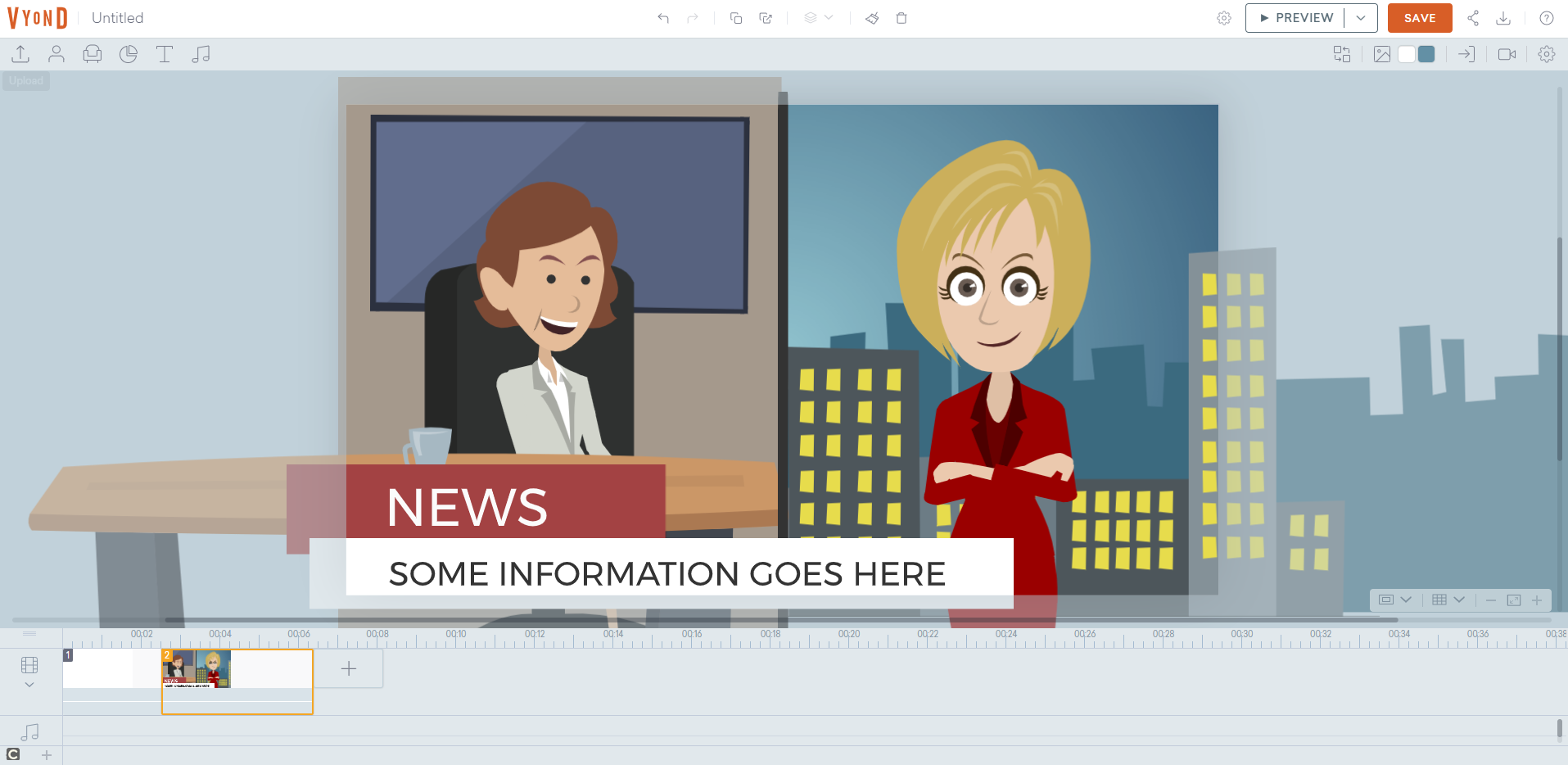 vyond_ecran_partage_personnages - E-learning Touch'