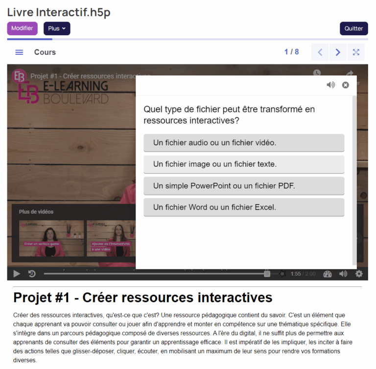 L'IA générative dans Moodle avec Nolej AI - E-learning Touch'