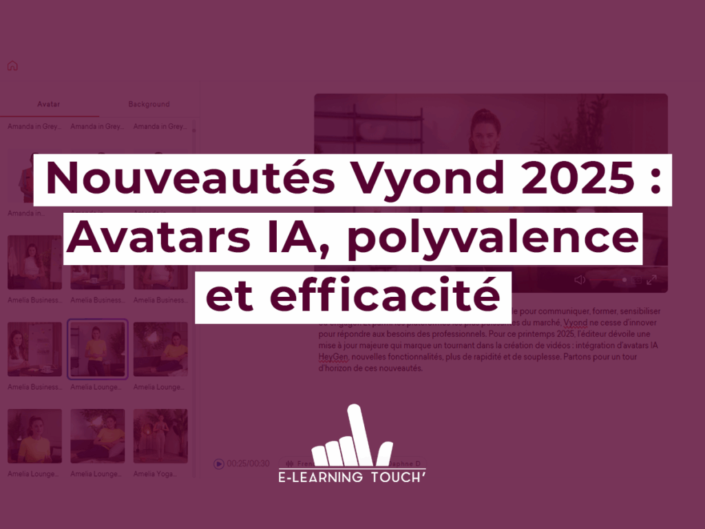 Nouveautés Vyond 2025 : Avatars IA, polyvalence et efficacité