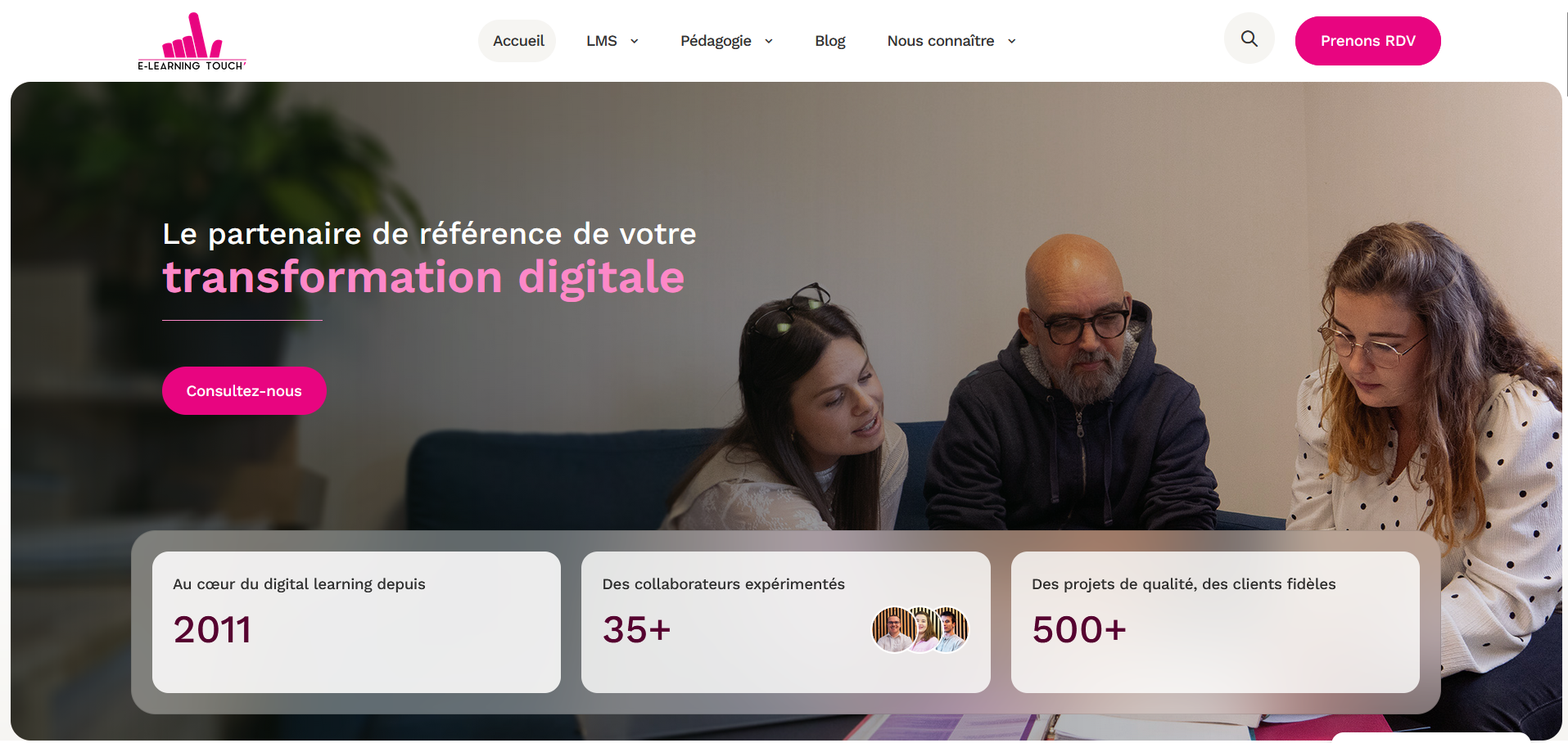 Accueil - E-learning Touch'